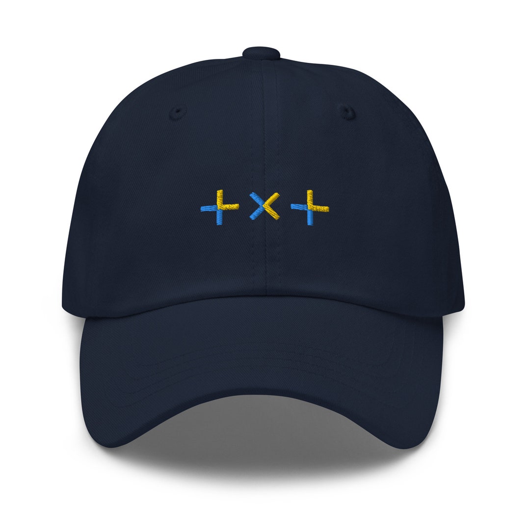 TXT Baseball Cap, Embroidered Baseball Cap, Kpop Fan Gift, Adjustable ...