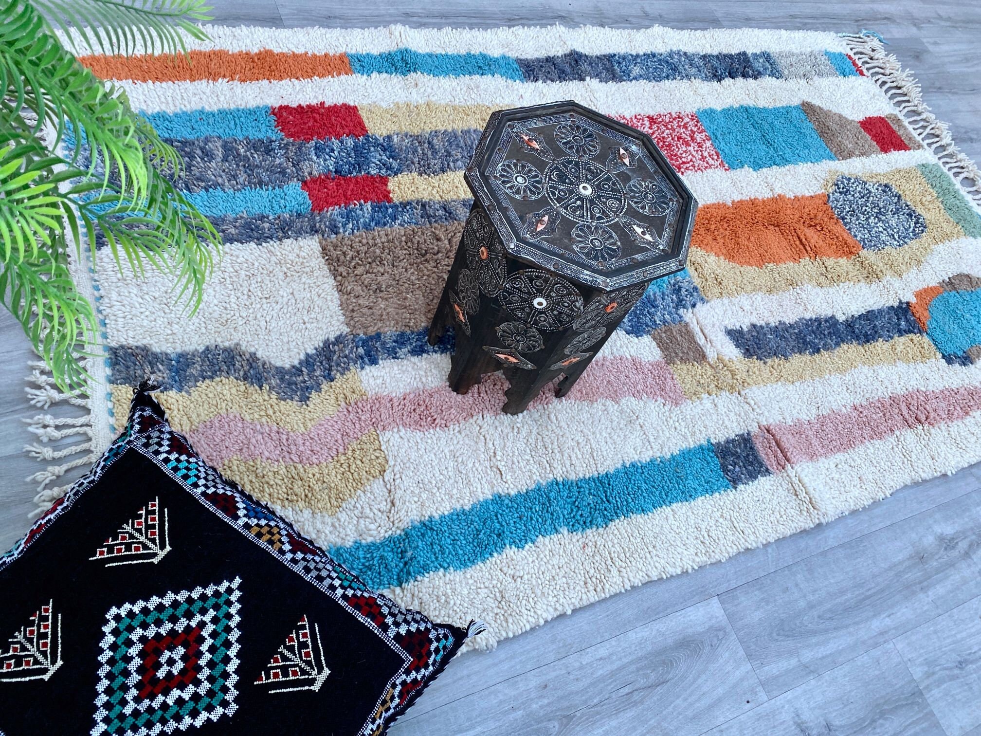 Custom size Moroccan Rug Simple moroccan berber rugbeni | Etsy