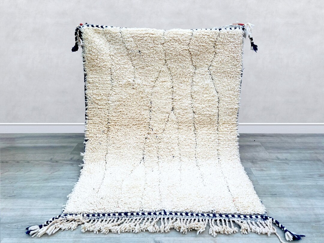 Berber Moroccan Rug , Old Moroccan Rug Bohemian Rug Beni Ourain Rugs ...