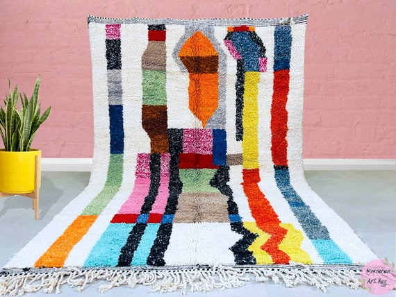 Modern Ben Ourain Rug Custom Orders Moroccan Rug Berber - Etsy New Zealand