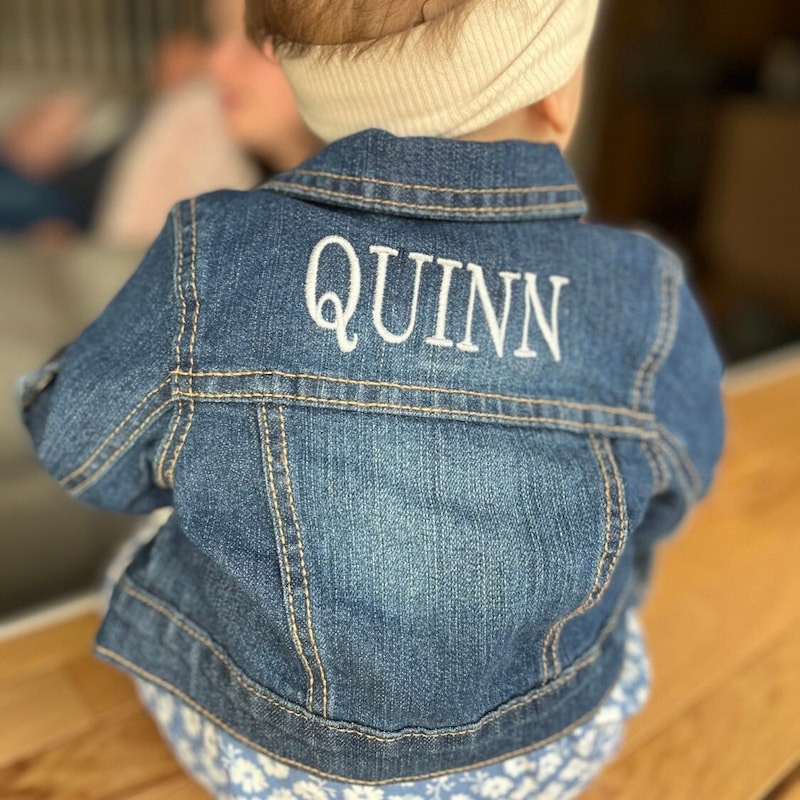 Baby Denim Jacket - Etsy