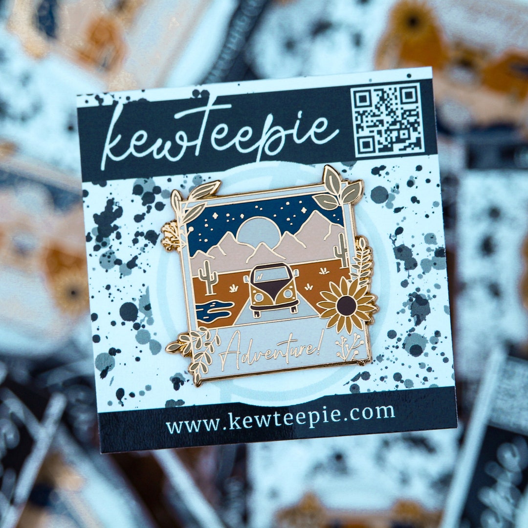 Adventure Polaroid Hard Enamel Pin - Etsy
