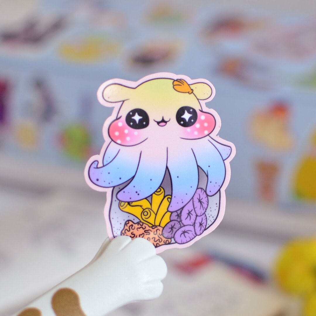 Dumbo Octo Beastie Sticker - Etsy