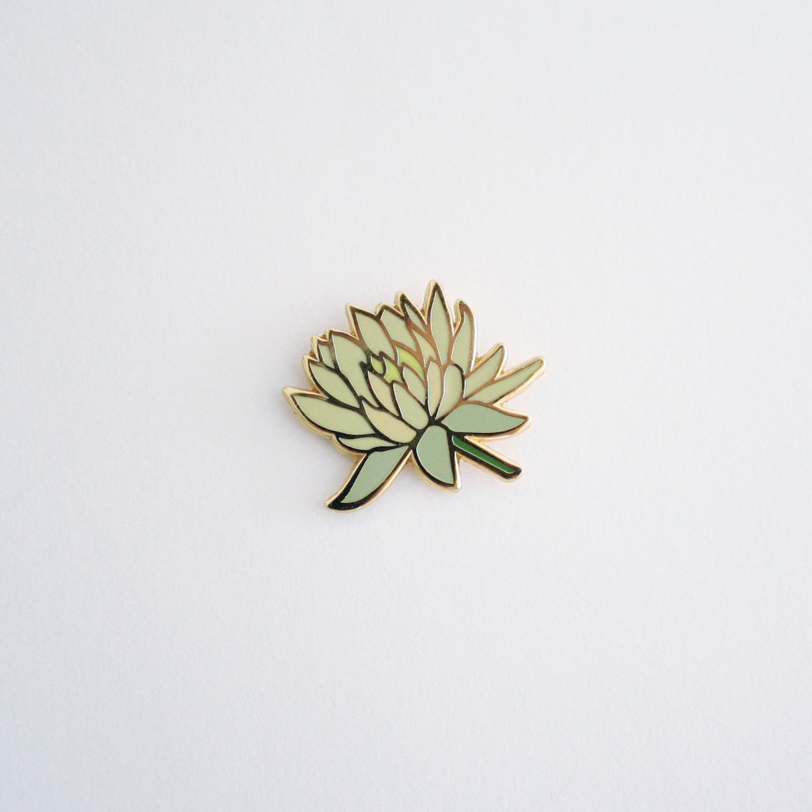 Resilient Lotus Flower Enamel Pin by Utopie Pins // Lapel | Etsy