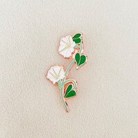 Tulip Flower Enamel Pin - Etsy