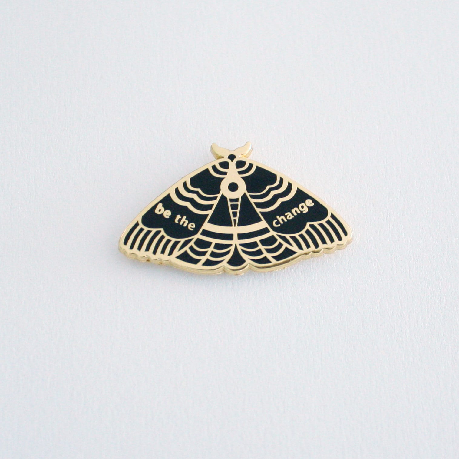 Change Moth Enamel Pin by Utopie Pins | Etsy
