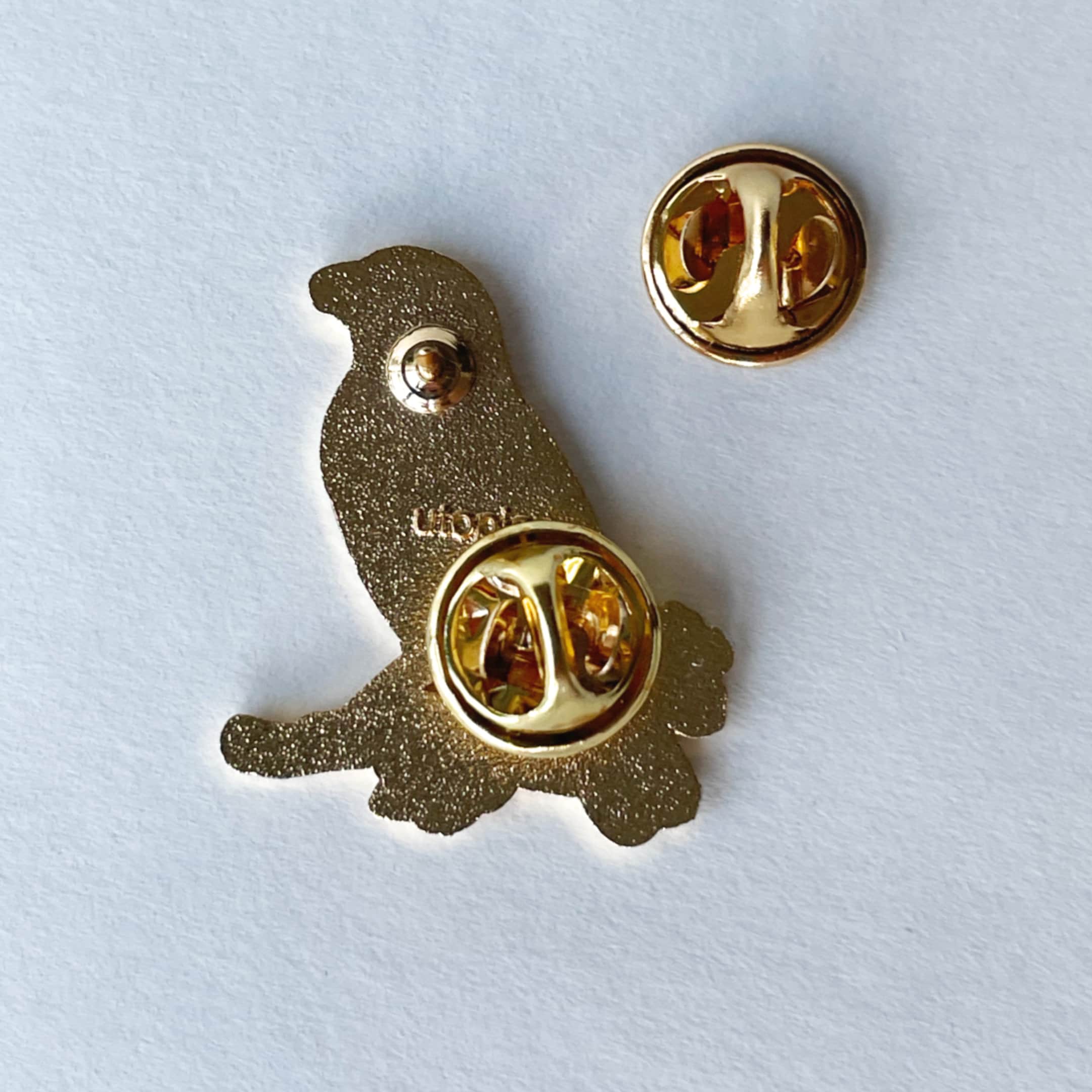 Free Bird Enamel Pin by Utopie Pins // Lapel Pin Gift | Etsy