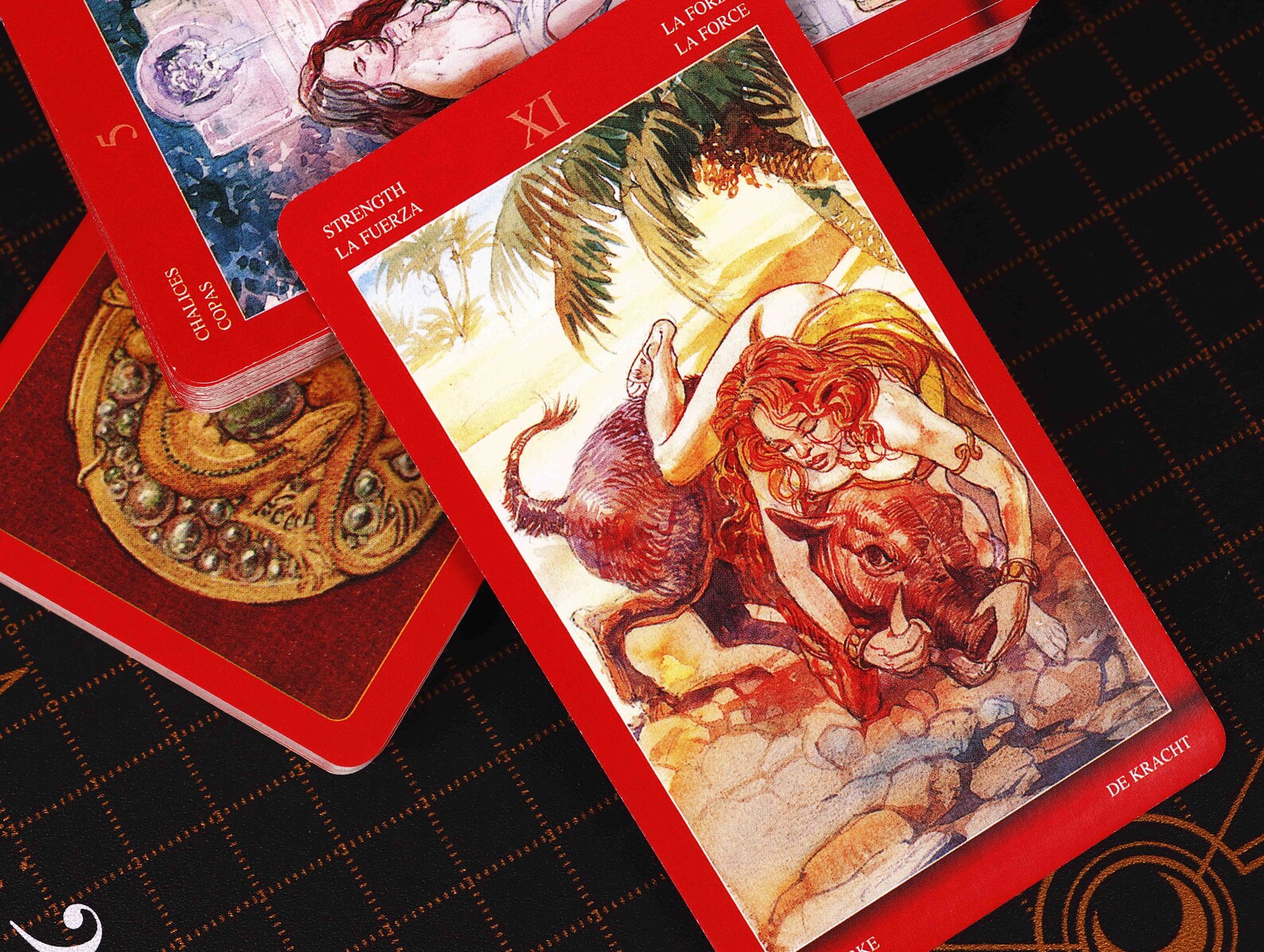 Unique Sexual Magic Tarot Deck With Book New Sexual Tarot Etsy