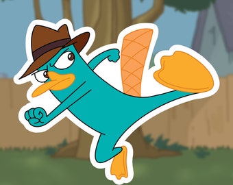 Perry the Platypus - Etsy