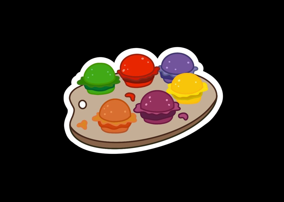 Spongebob Pretty Patties Vinyl Sticker Nickelodeon Spongebob - Etsy