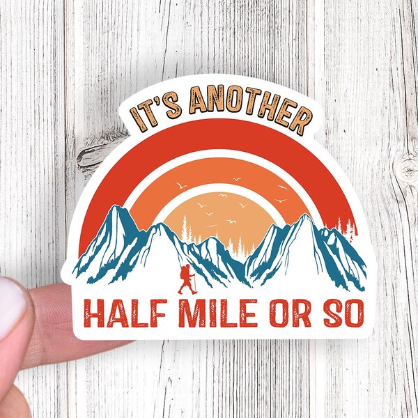 Hiking Stickers - Etsy