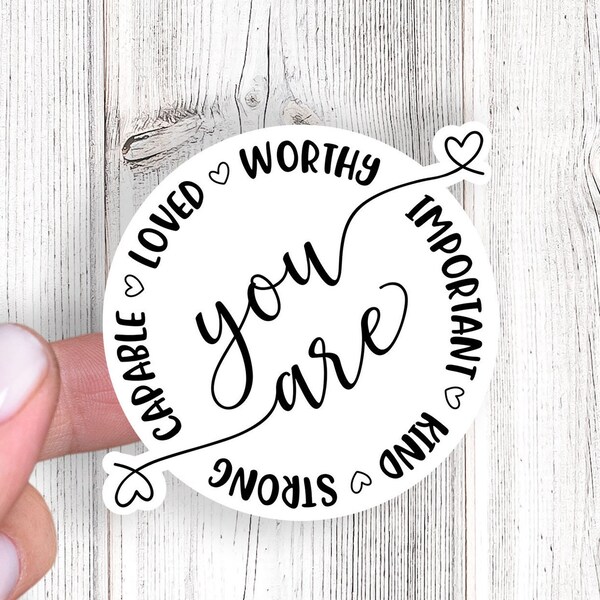 You Are Worthy - Etsy