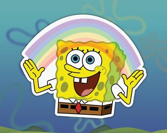 This is a Load of Barnacles Spongebob Vinyl Sticker - Etsy