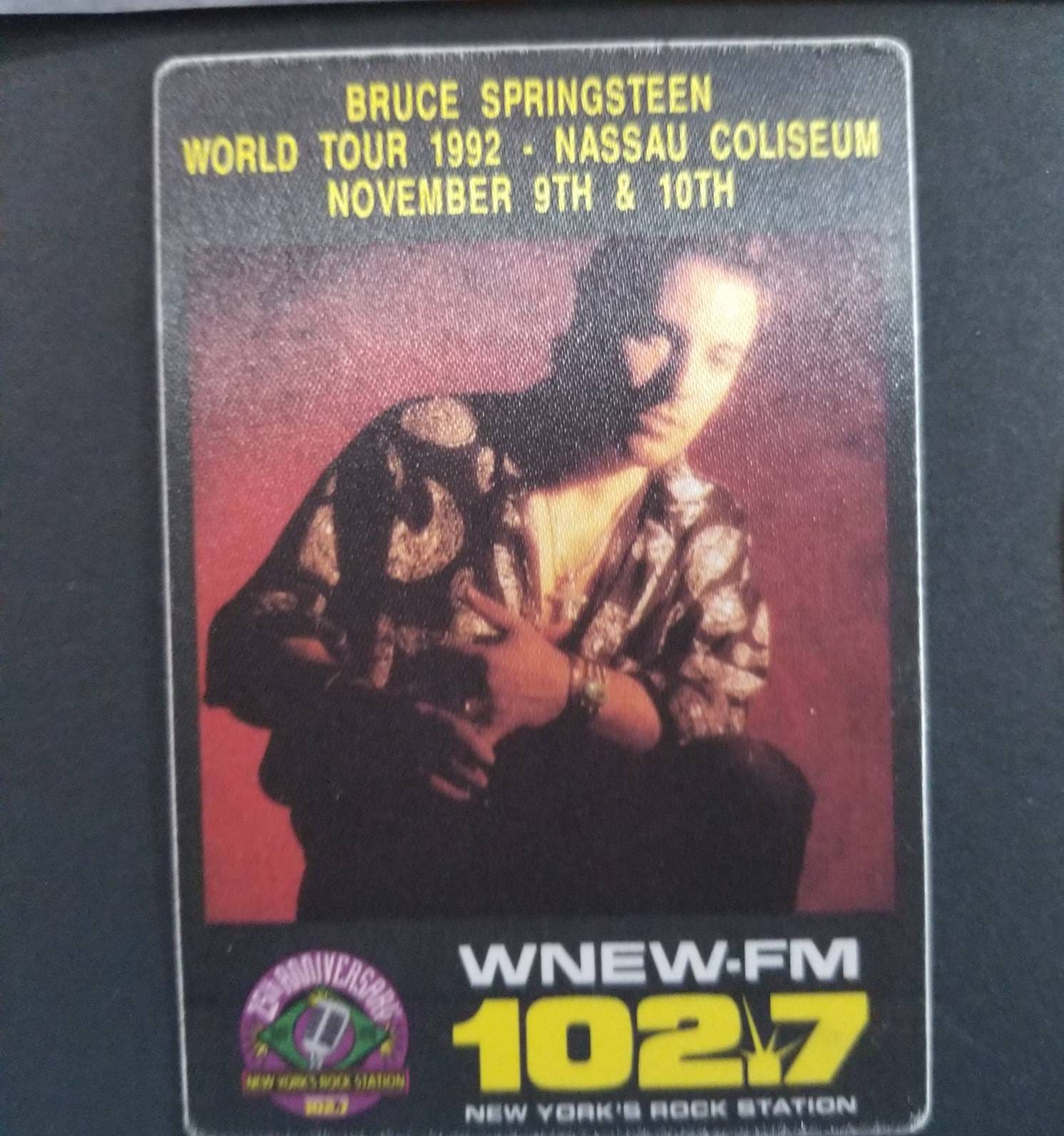 Bruce Springsteen Genuine Hand Signed Autographed Framed Photo Collage ...