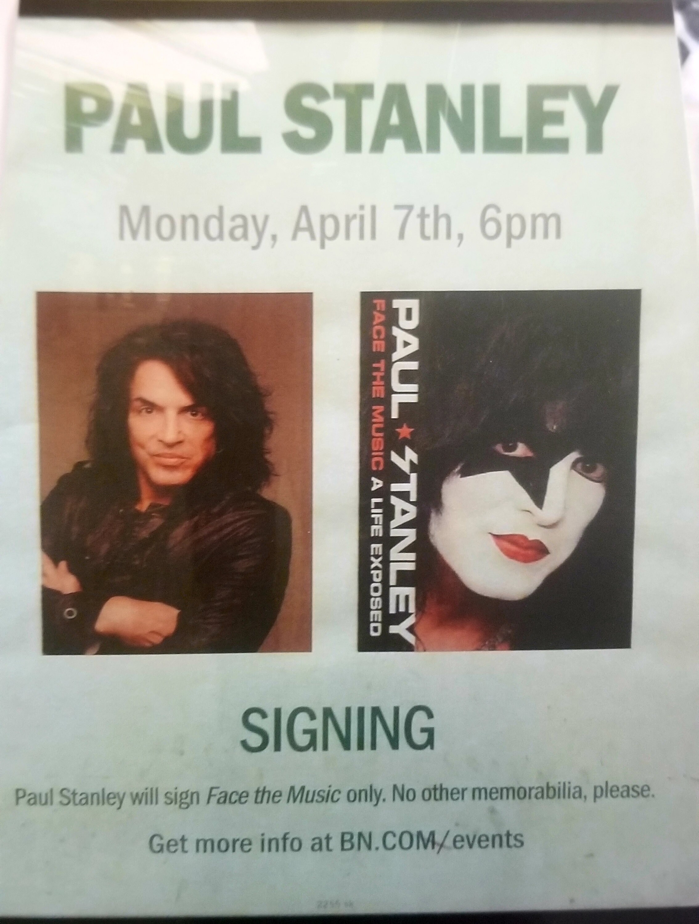 Paul Stanley Face