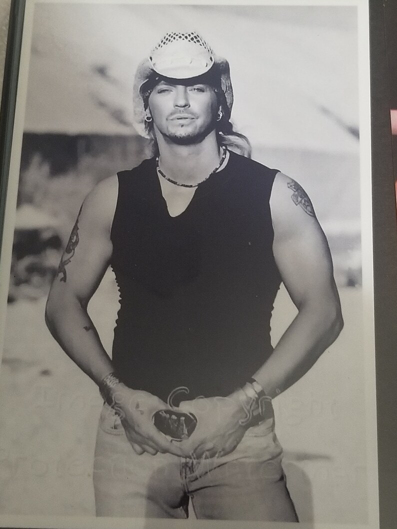 Bret Michaels Poison Signed Autographed Framed Photo Lot 2 Rare Guitar ...