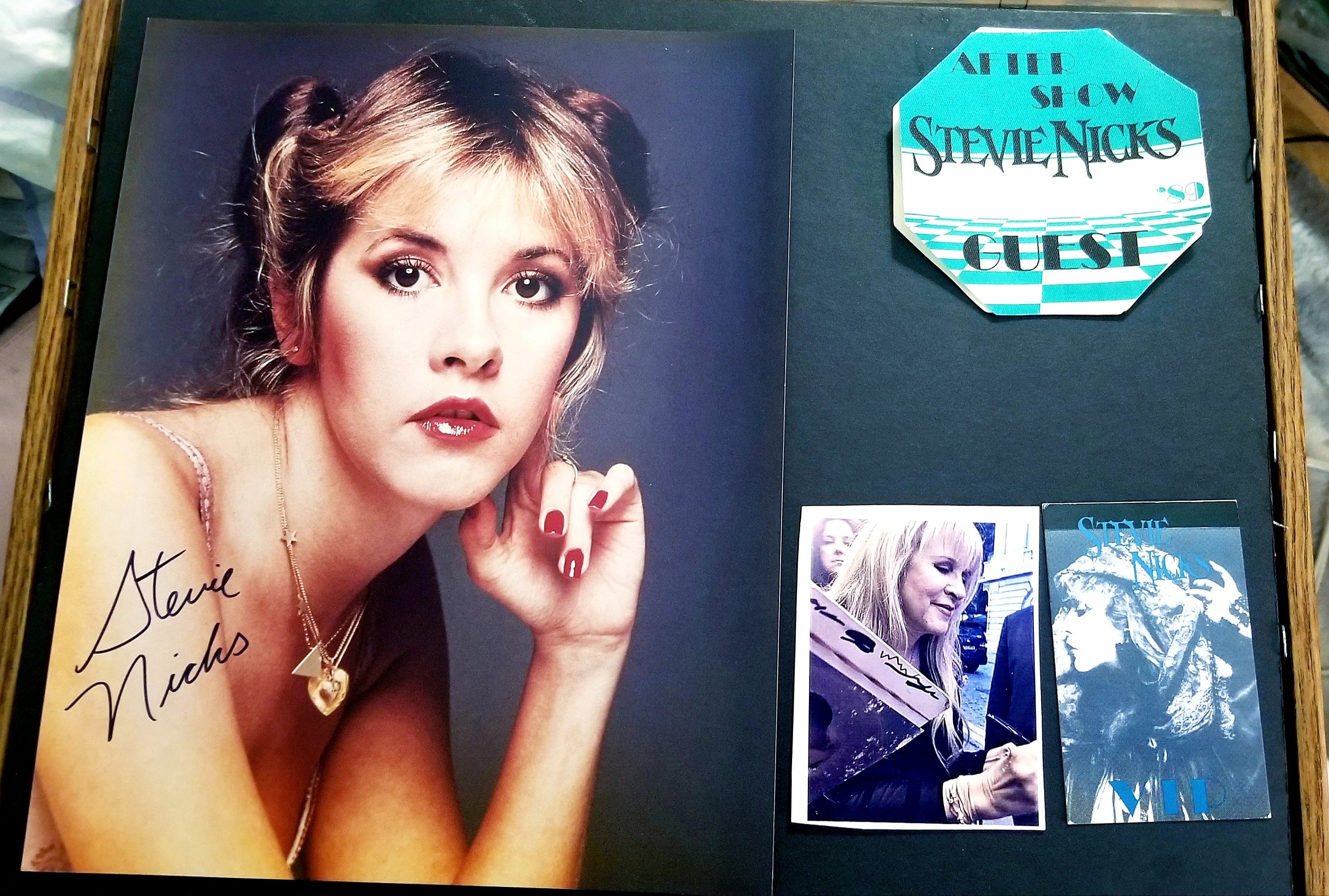 Stevie Nicks Signed Autographed Photo 8x10 Framed + 2 VIP Pass COA - Etsy