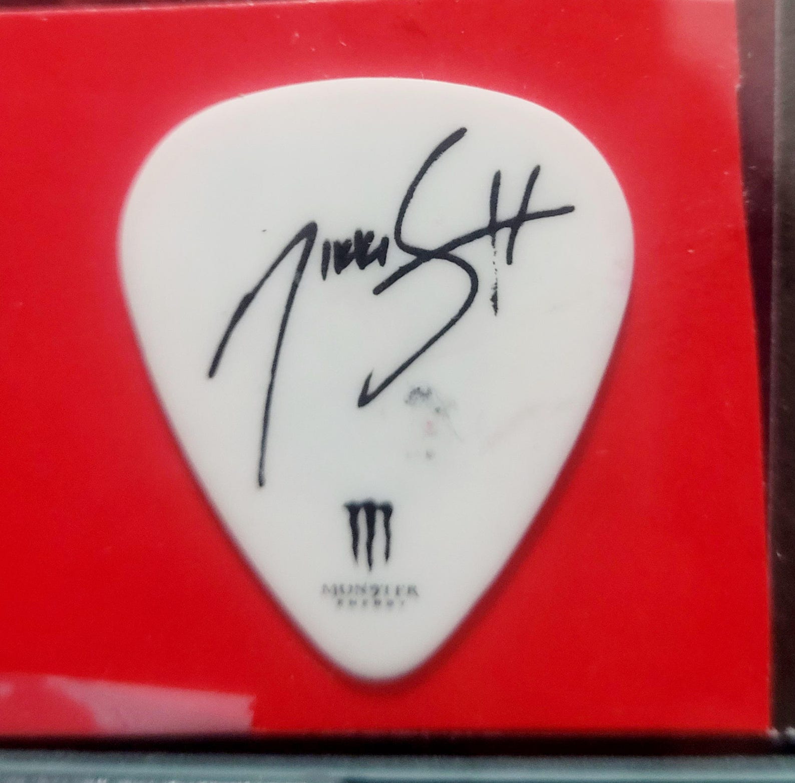 Motley Crue Nikki Sixx AM Lot 2 Rare Guitar Pick Photo Display COA - Etsy