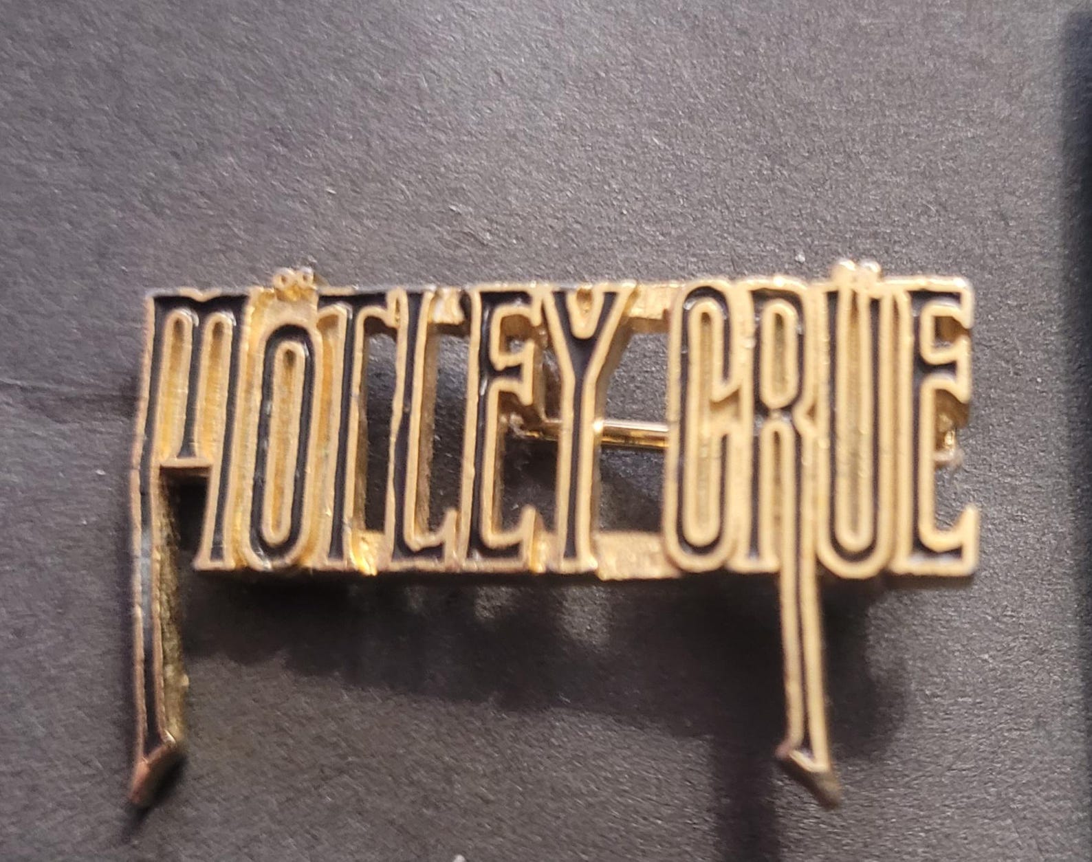Nikki Sixx AM Motley Crue Lot 2 Guitar Pick + Vintage Pin Badge Framed ...