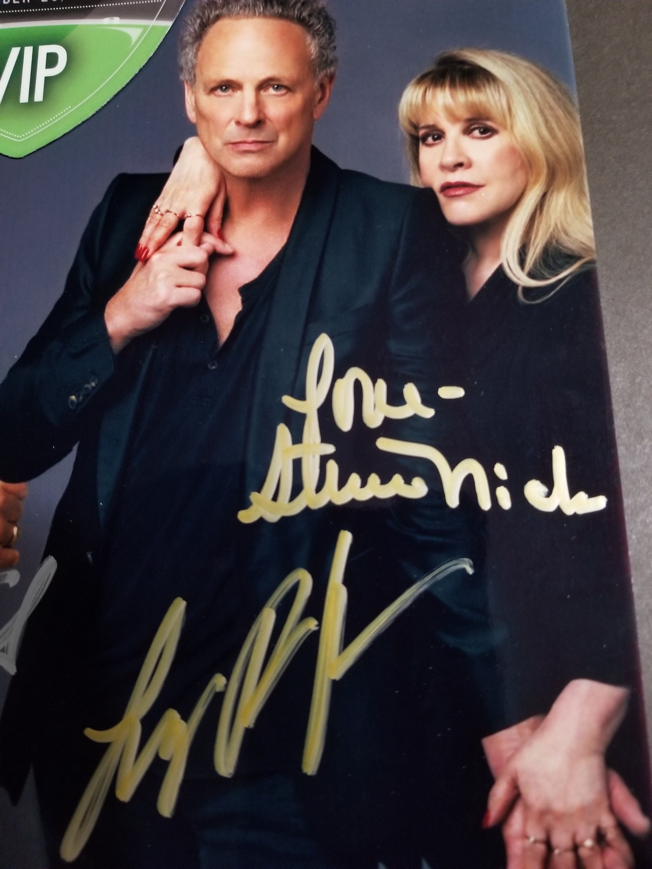 Stevie Nicks Fleetwood Mac Band Authentic Signed Autographed Photo VIP ...