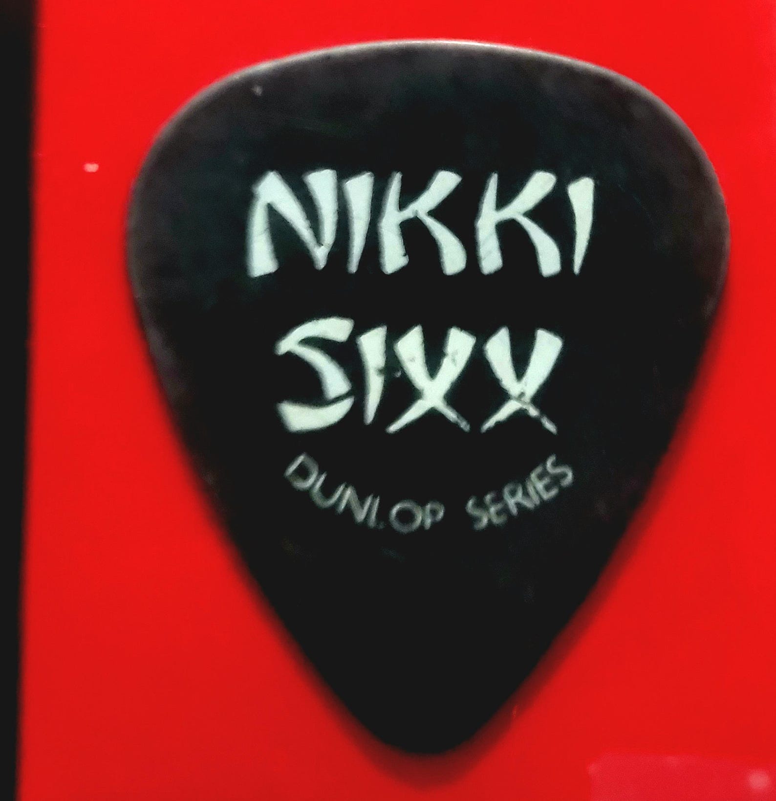 Motley Crue Nikki Sixx AM Lot 2 Rare Guitar Pick Photo Display COA - Etsy