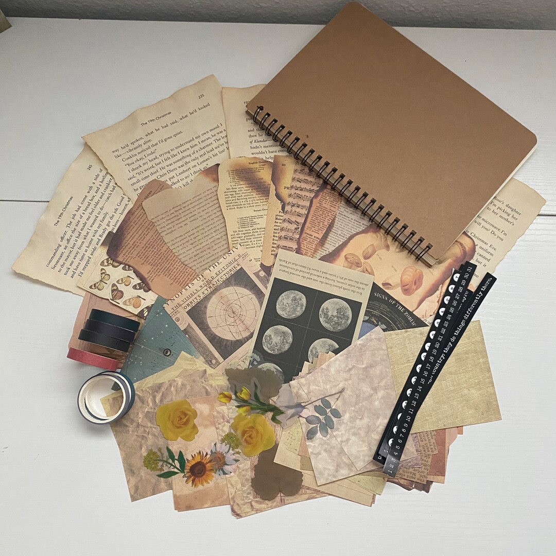 Shifting Realities Scrapbook Script Journal Supplies - Etsy