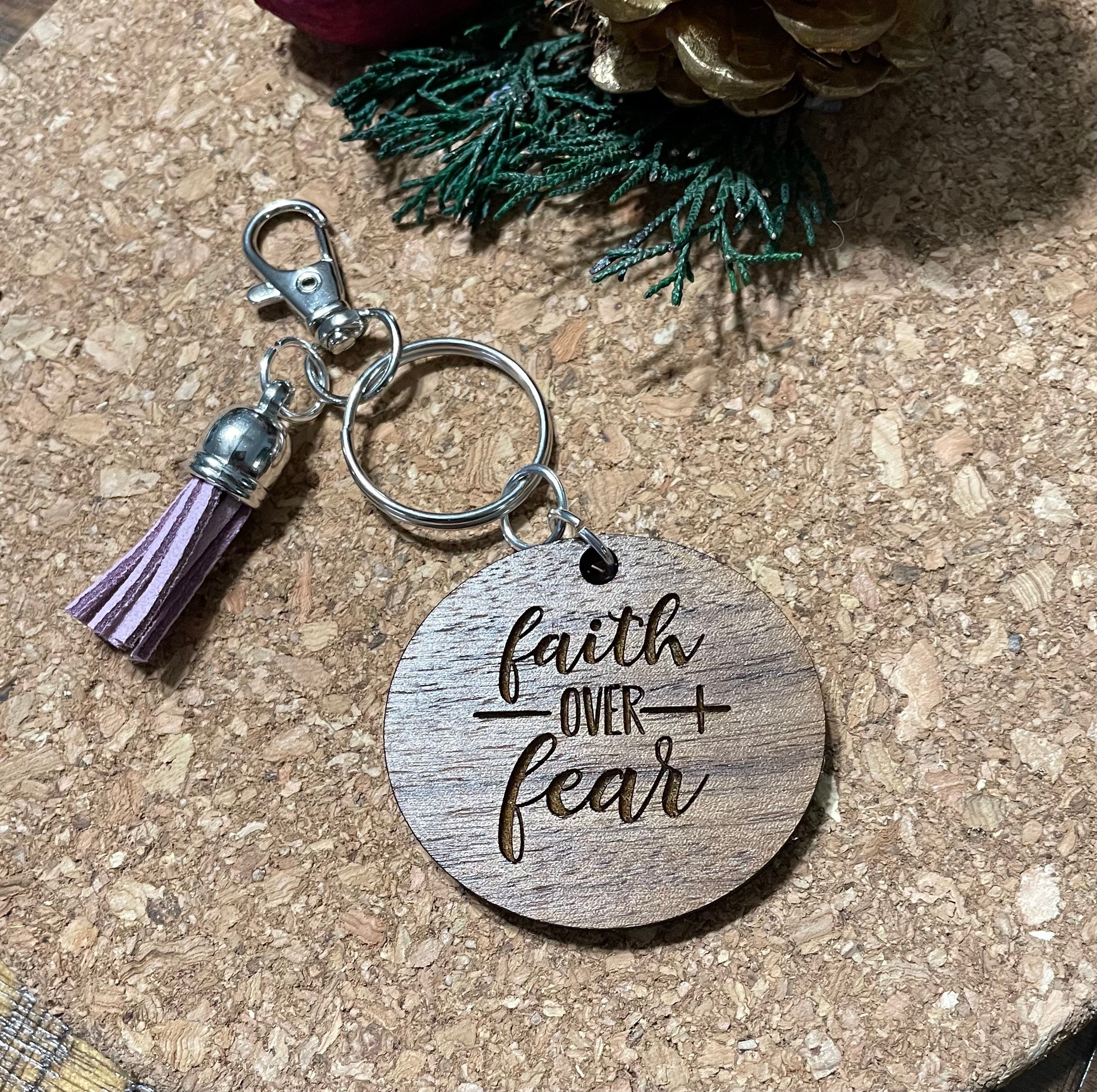 Inspirational | Bible Verse | Religious |wooden Engraved Keychain - Etsy