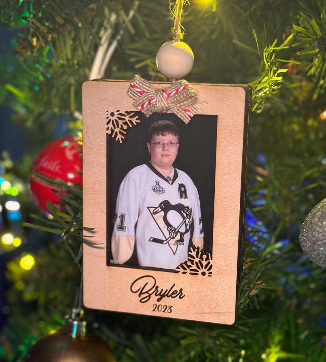 Christmas Photo Frame Ornament Customizable Personalized Fits Any ...