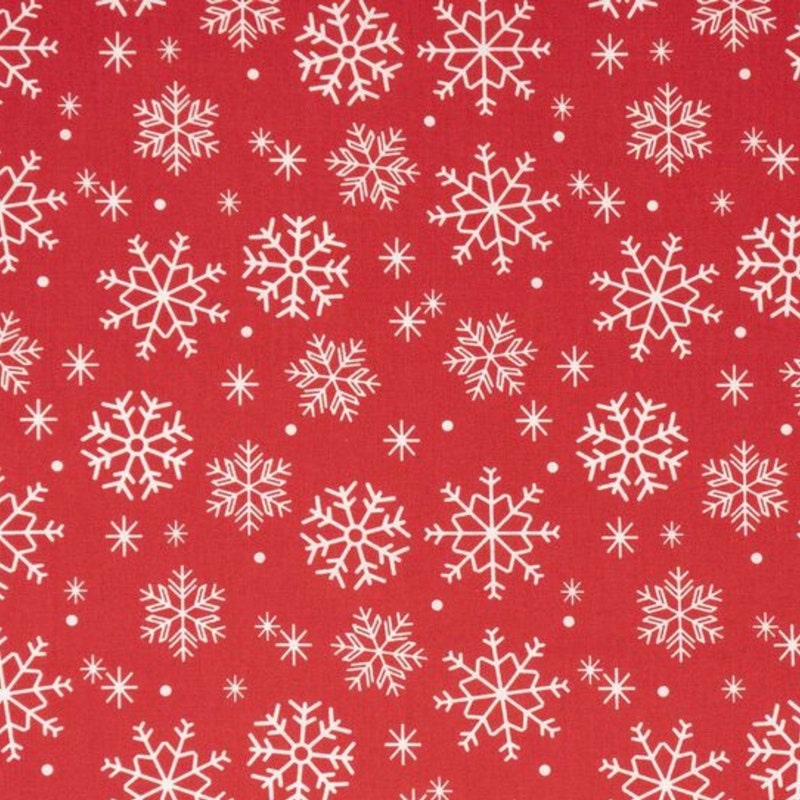 Snowflake Fabric - Etsy