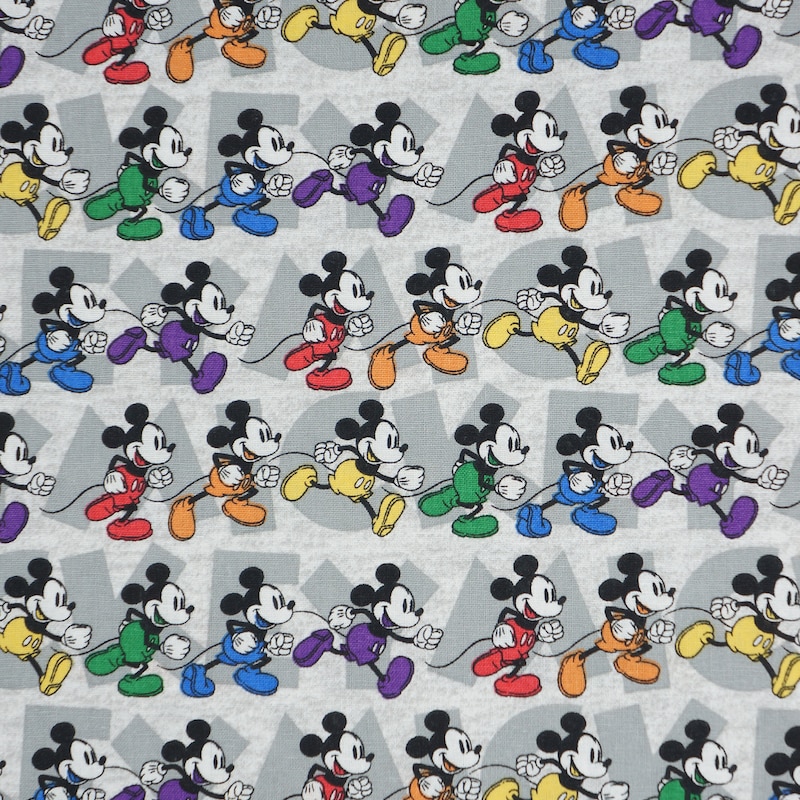 Mickey Mouse Fabric - Etsy