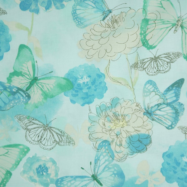 Butterfly Fabric - Etsy