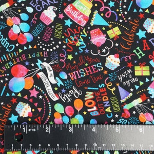 Happy Birthday Fabric, Happy Birthday Wishes From the Party Animal ...