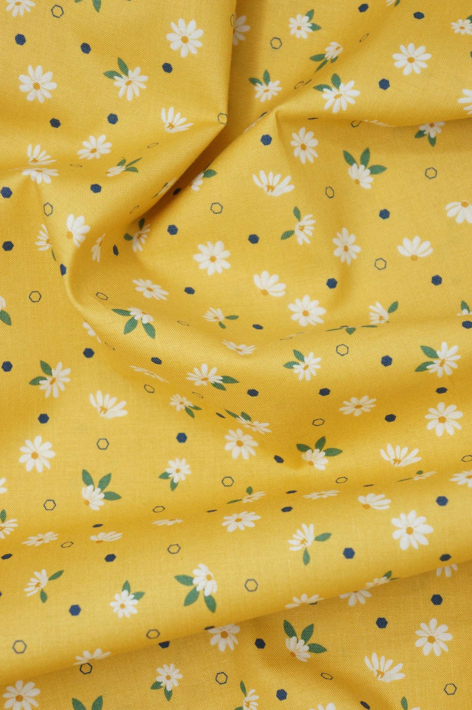 Daisy Fabric, Daisy Fields Floral Harvest Riley Blake Quilting Cotton ...