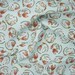 Chicken Fabric, Chickens on a Wire on Light Blue Cottontail Farm by Caverly Smith for 3 Wishes ...