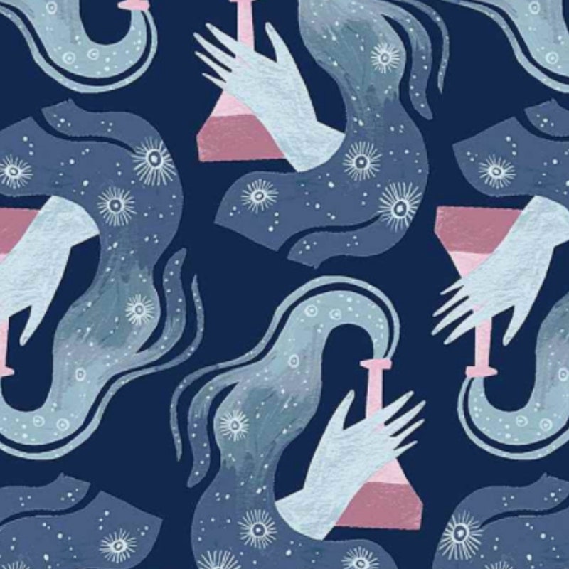 Science Fabric - Etsy