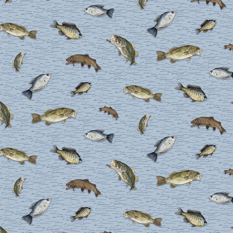 Fish Fabric - Etsy