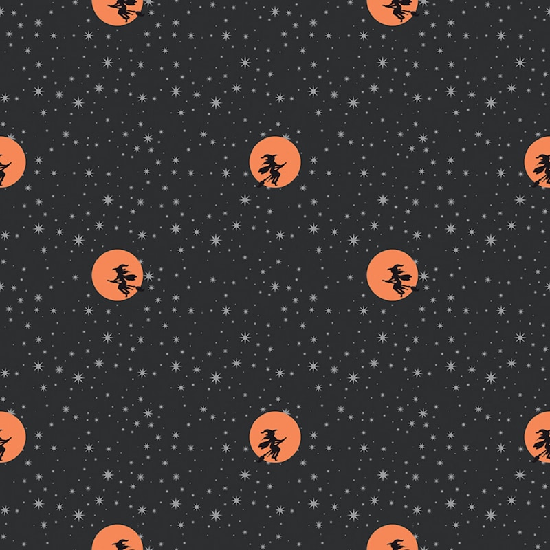 Black Silver Skull Fabric - Etsy