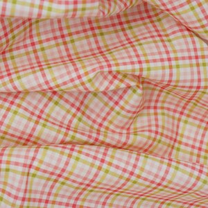 Easter Plaid Fabric, Spring Gingham Fabric, Adel in Summer Plaid in ...