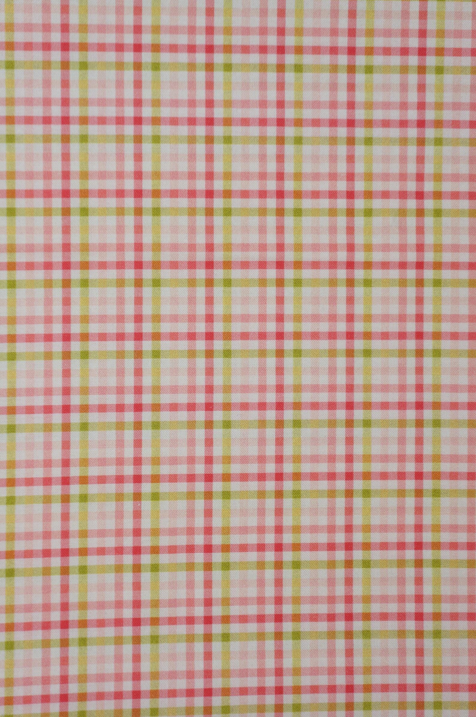 Easter Plaid Fabric, Spring Gingham Fabric, Adel in Summer Plaid in ...