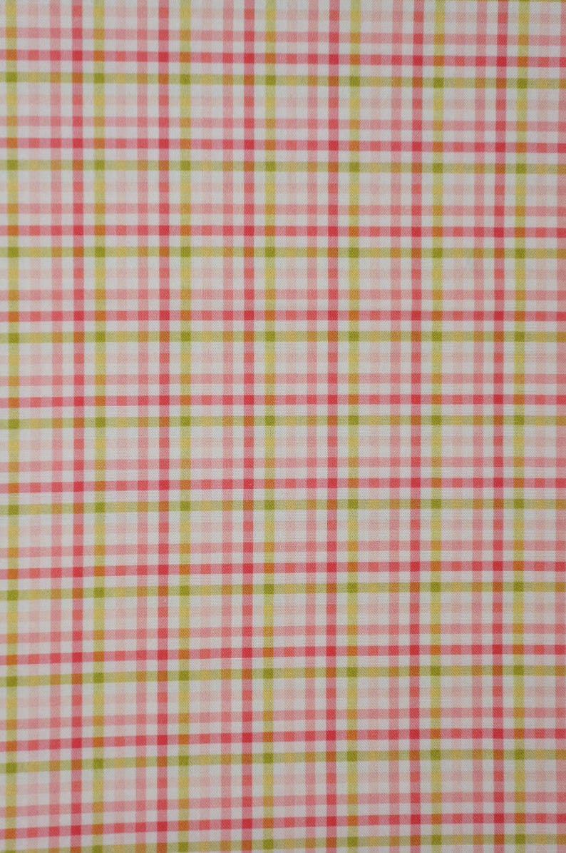 Easter Plaid Fabric, Spring Gingham Fabric, Adel in Summer Plaid in ...