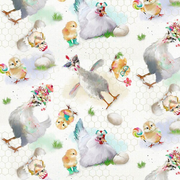 Chicken Fabric - Etsy