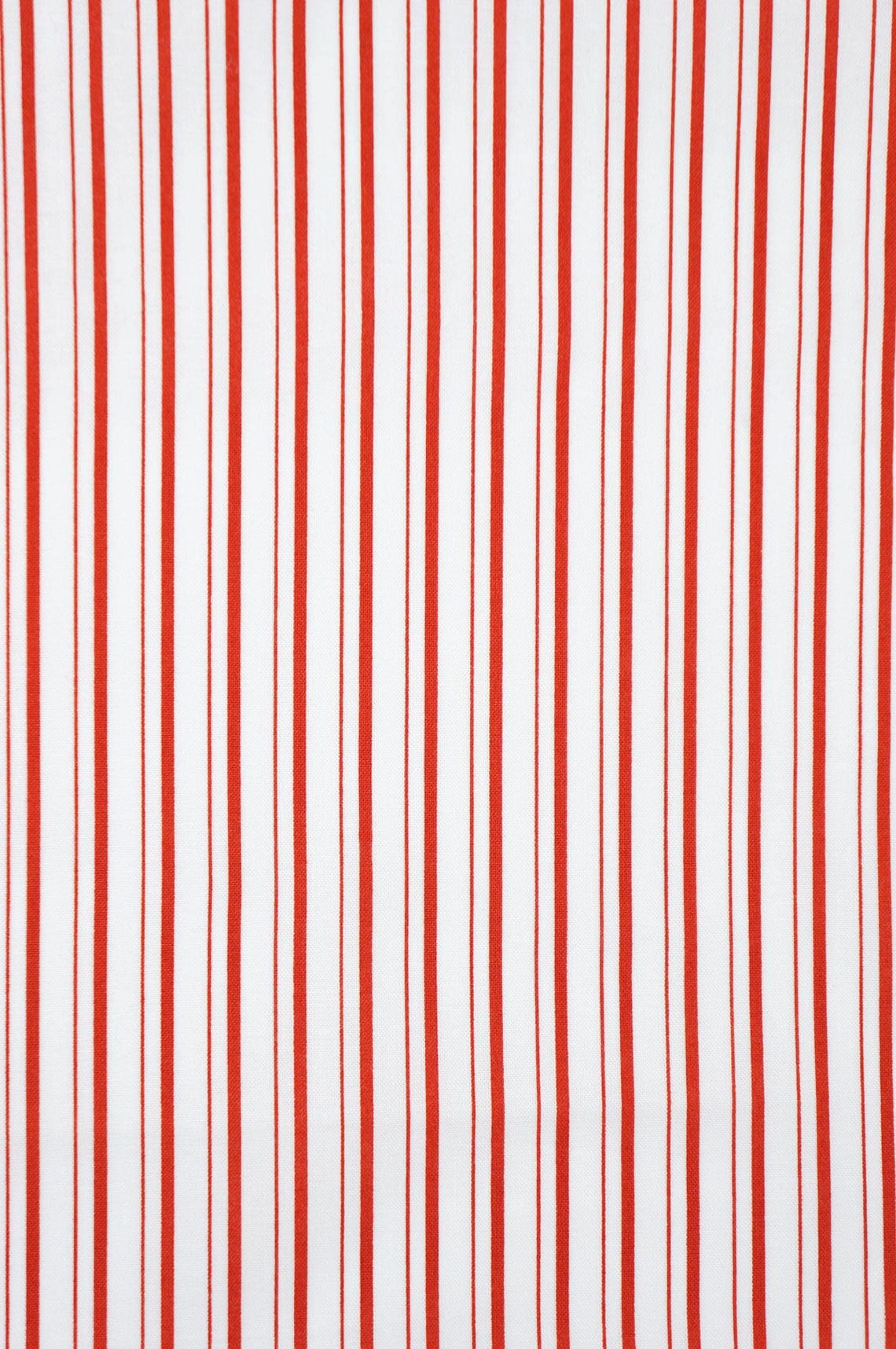 Stripe Blender Fabric, Take Heart Stripe Red on White by J Wecker ...