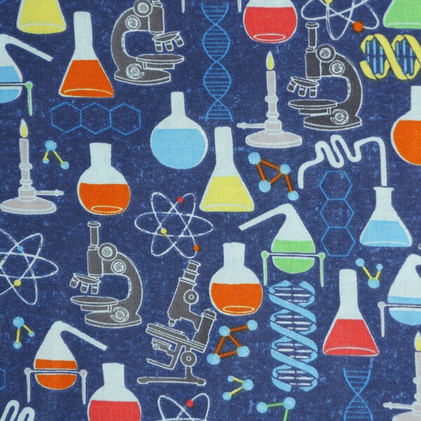 Science Fabric - Etsy