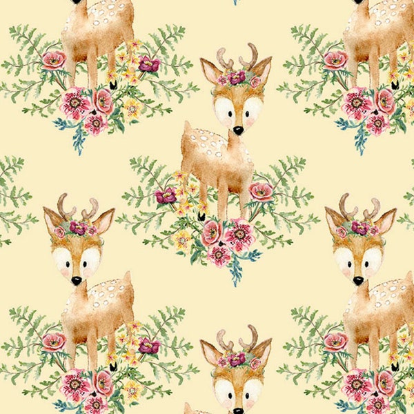 Deer Fabric - Etsy