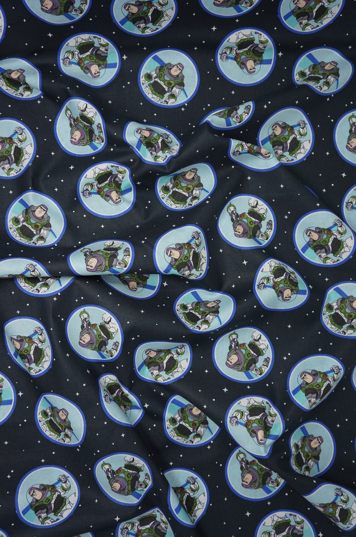Buzz Lightyear Fabric Buzz Lightyear in Space Disney and - Etsy