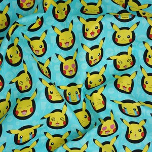 Pokémon Fabric 3 Designs to Choose From by Robert Kaufman Licensed ...