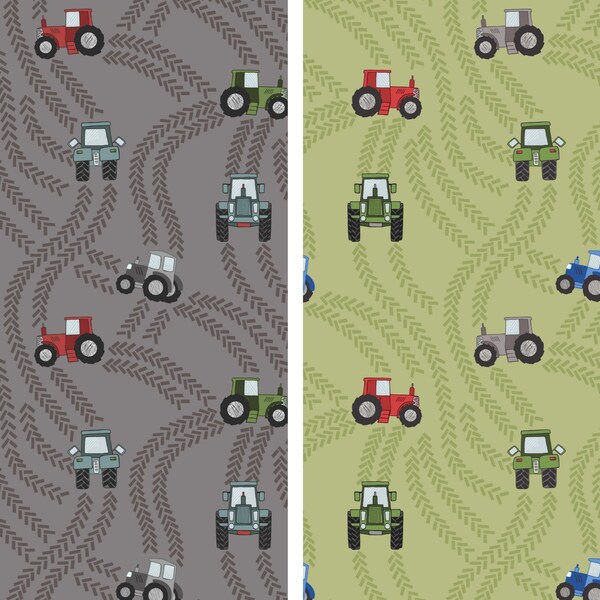 Tractor Fabric - Etsy