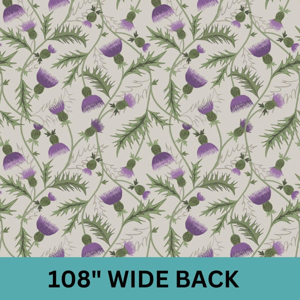 Thistle Fabric - Etsy