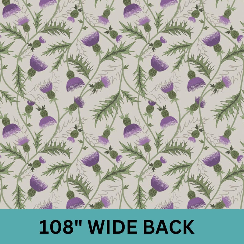 Thistle Fabric - Etsy
