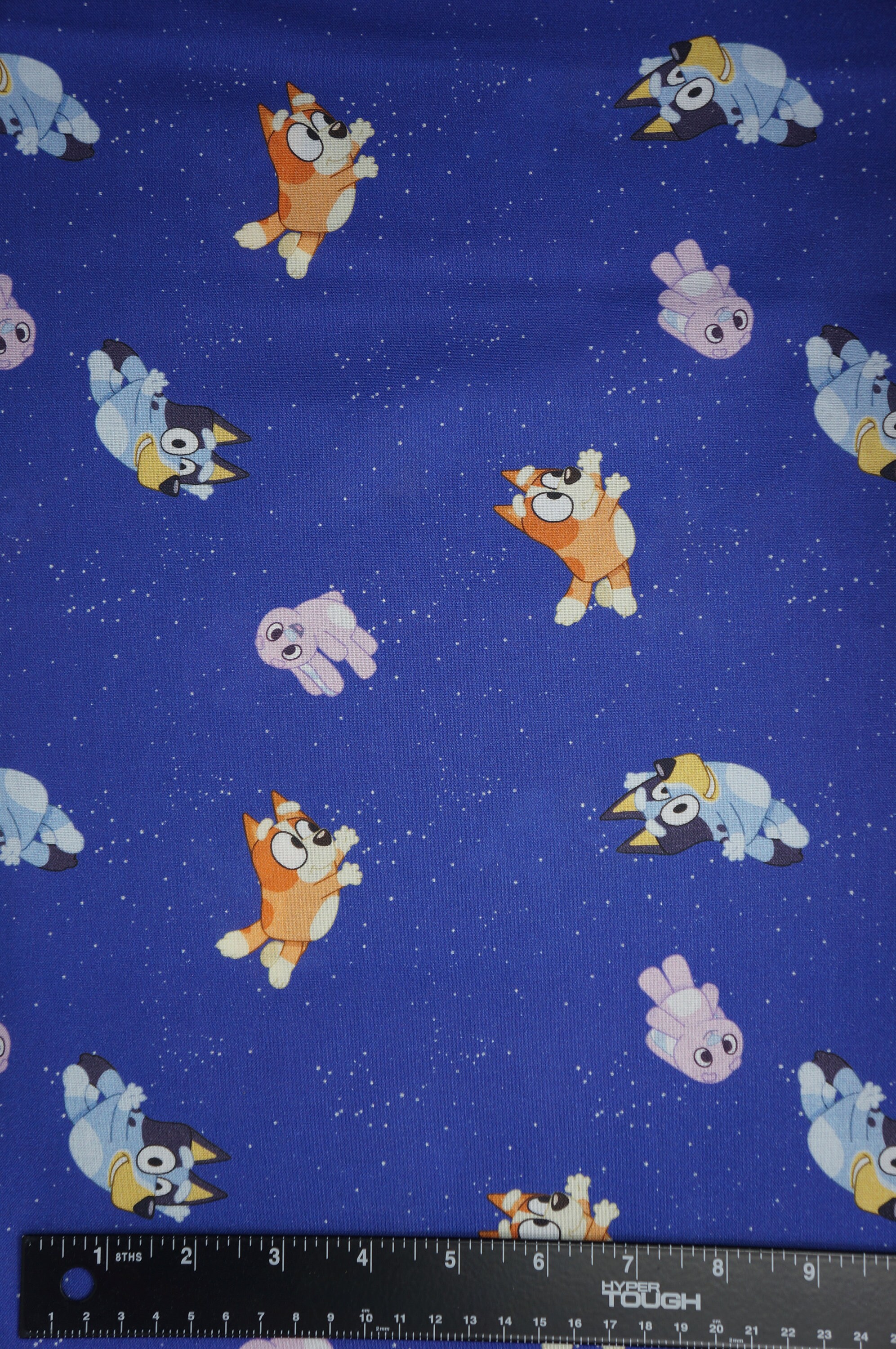 Bluey Fabric, Disney Junior Goodnight Bluey Licensed by Springs ...